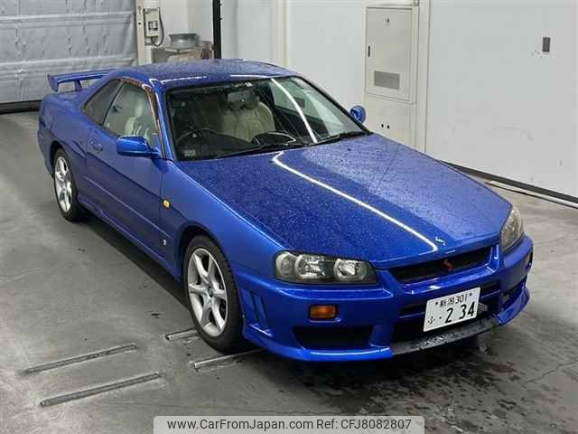 Used NISSAN SKYLINE COUPE 1999 CFJ8082807 in good condition for sale