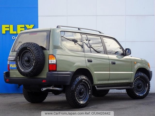 1998 Toyota Land Cruiser Prado E-RZJ95W 4WD - Car Price $15,319