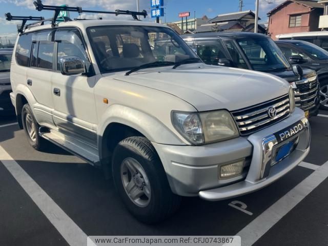 1999 Toyota Land Cruiser Prado GF-RZJ95W 4WD - Car Price $6,488