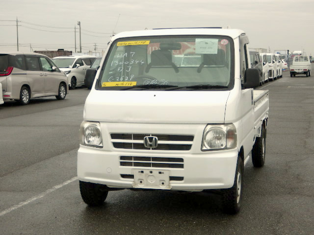 2001 Honda Acty Truck GD-HA7 4WD - Car Price $2,300