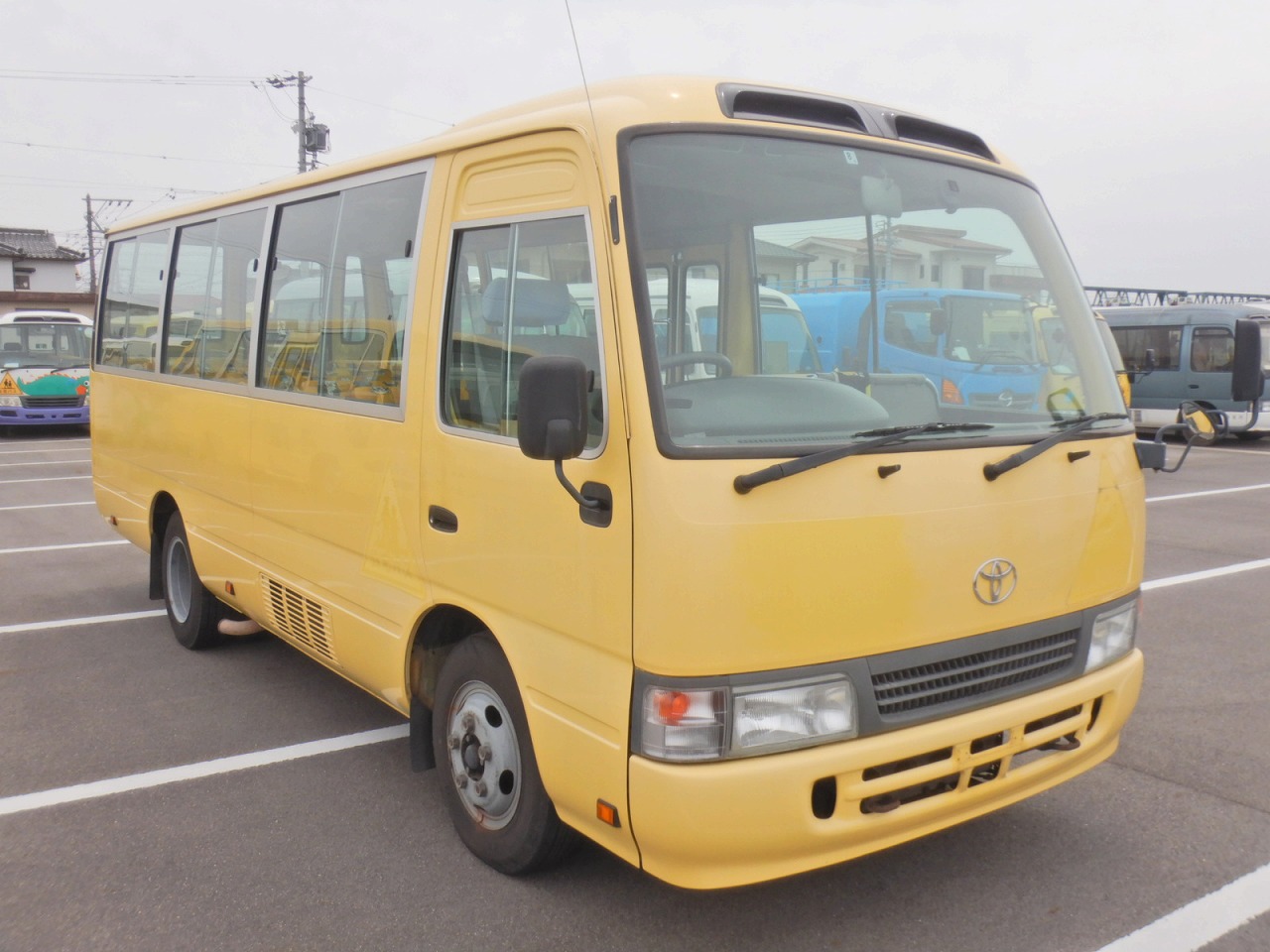 2006 Toyota Coaster PB-XZB40 2WD - Car Price $7,686