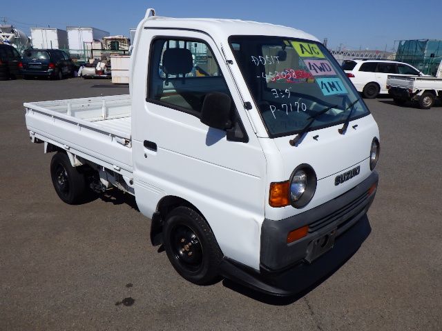 1996 Suzuki Carry Truck V-DD51T 4WD - Car Price $1,780