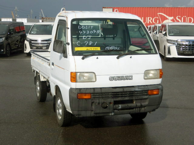 1996 Suzuki Carry Truck V-DD51T 4WD - Car Price $2,200