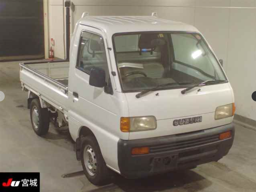 1996 Suzuki Carry Truck V-DD51T 4WD - Car Price $1,968