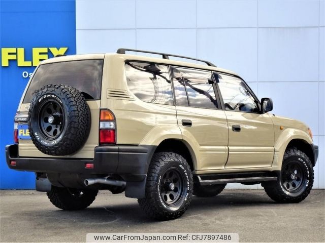 1996 Toyota Land Cruiser Prado E-VZJ95W 4WD - Car Price $15,214