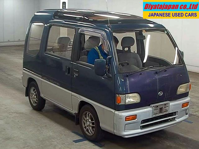 Used SUBARU SAMBAR VAN 1990 CFJ7784052 in good condition for sale