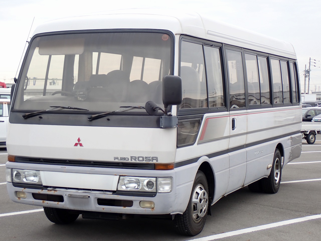 1997 Mitsubishi Fuso Rosa Bus KC-BE449F 2WD - Car Price $13,034