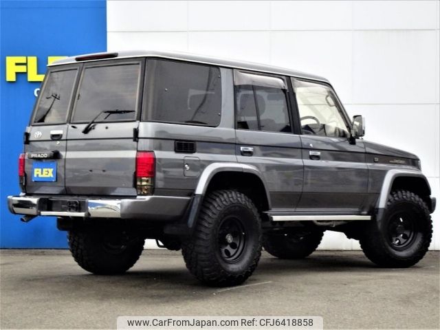 1995 Toyota Land Cruiser Prado KD-KZJ78W 4WD - Car Price $20,594