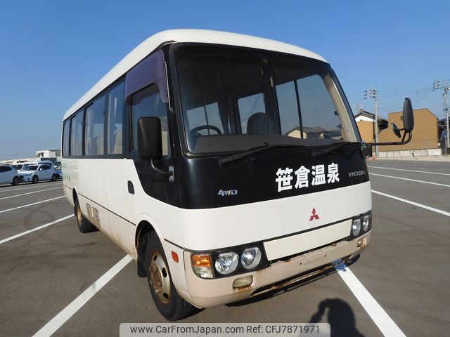 2003 Mitsubishi Fuso Rosa Bus KK-BG64EG 4WD - Car Price $3,678