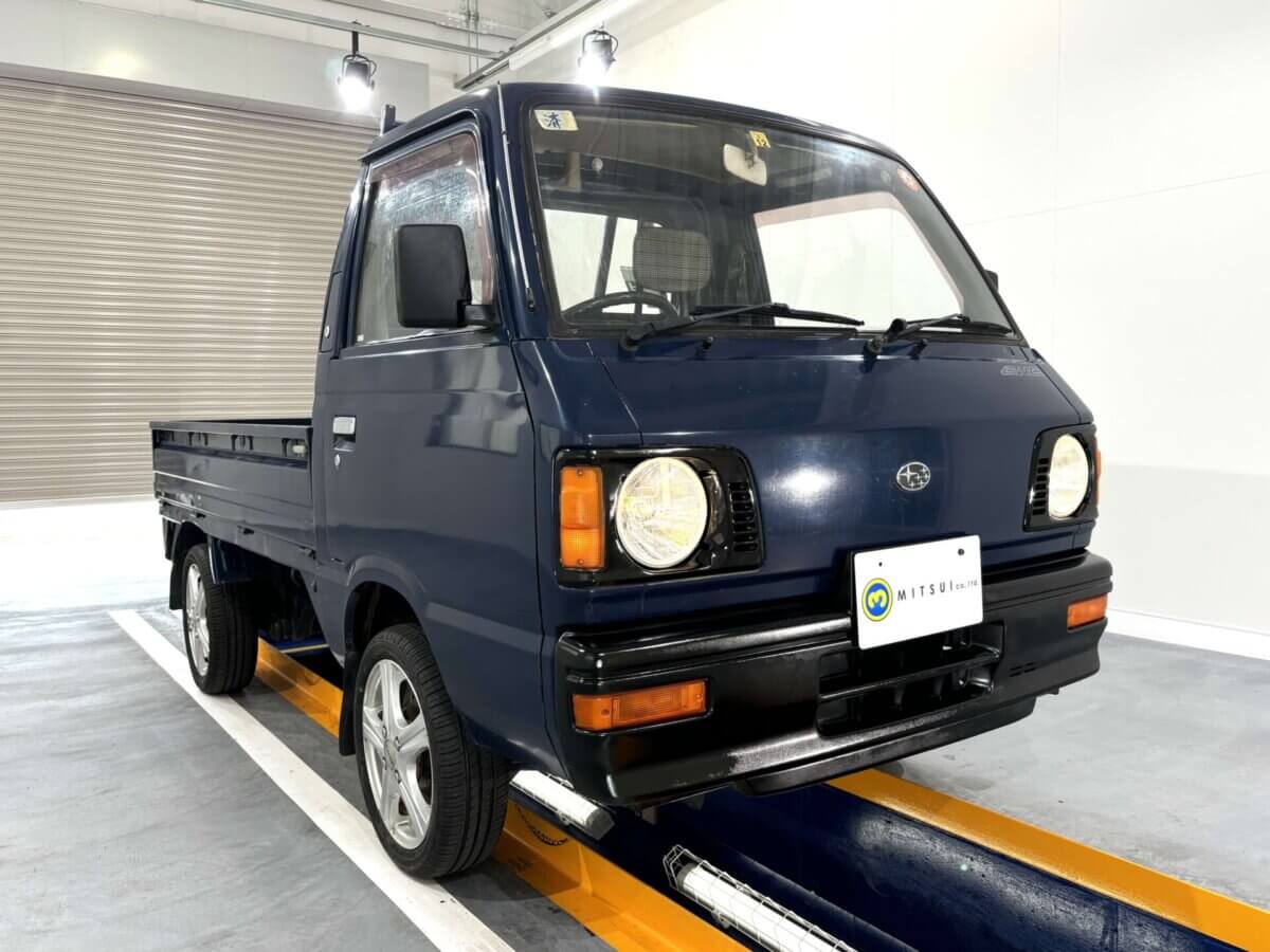 1989 Subaru Sambar Truck M-KT6 4WD - Car Price $2,370