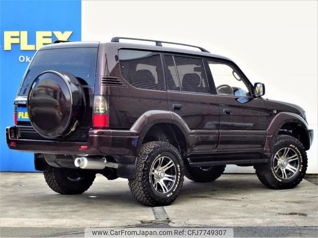 1997 Toyota Land Cruiser Prado KD-KZJ95W 4WD - Car Price $11,751