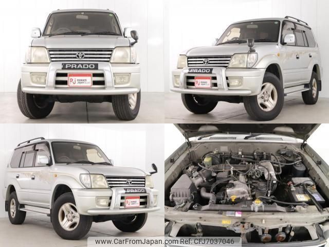 2000 Toyota Land Cruiser Prado GF-RZJ95W 4WD - Car Price $4,841
