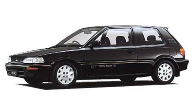 Toyota Corolla Fx Gt Specs, Dimensions and Photos | CAR FROM JAPAN