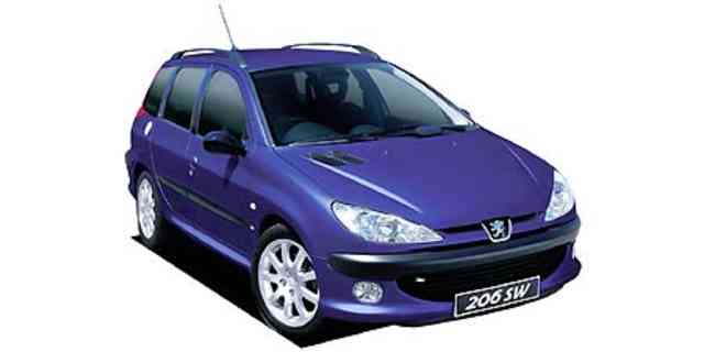 Peugeot 206 Sw S16 Specs, Dimensions and Photos | CAR FROM JAPAN