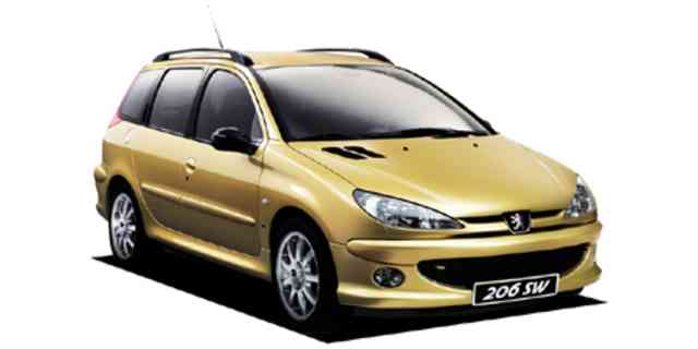 Peugeot 206 Sw S16 Specs, Dimensions and Photos | CAR FROM JAPAN