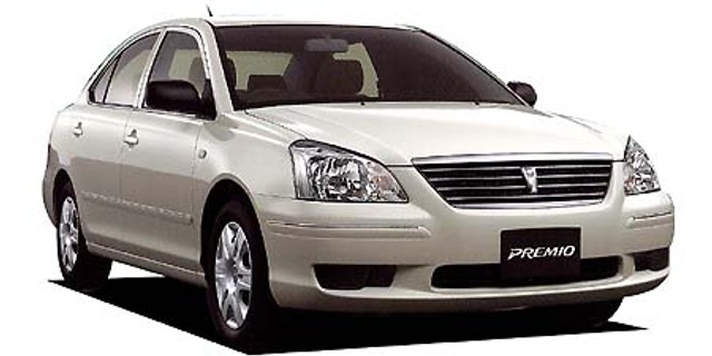 Toyota Premio X Standard Package Specs, Dimensions and Photos | CAR ...