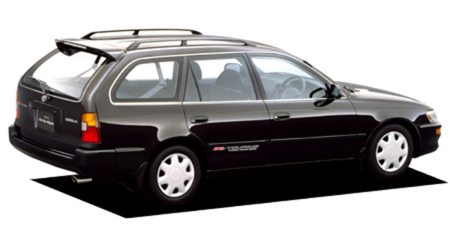 Toyota corolla ae100 wagon установка рейлингов - 86 фото