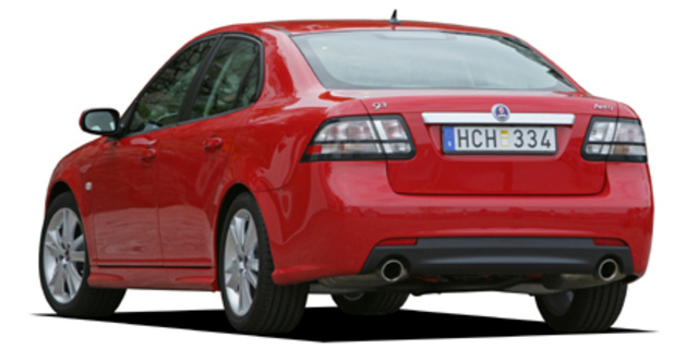 Saab 93 Series 9-3 Sport Sedan Vector Specs, Dimensions and Photos ...