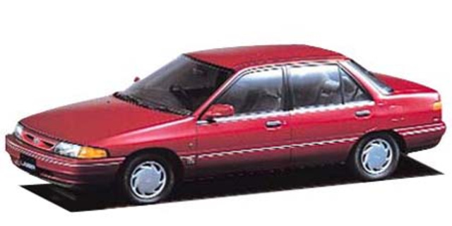 Ford Japan Laser Sedan Gl-x Specs, Dimensions and Photos | CAR FROM JAPAN