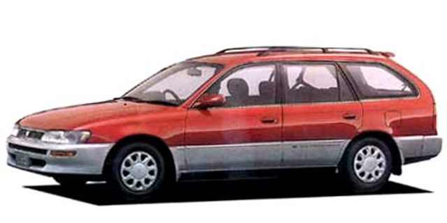 Toyota corolla ae100 wagon установка рейлингов - 86 фото
