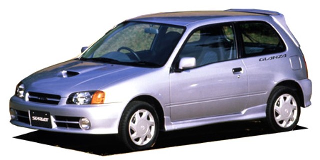 Toyota Starlet Glanza V Motor Sports Package Specs, Dimensions and ...