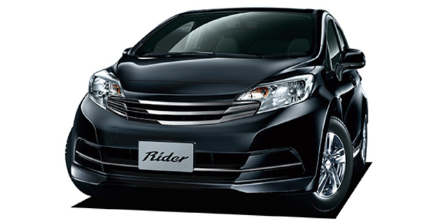 Nissan Note Rider Black Line Specs, Dimensions and Photos | CAR FROM JAPAN
