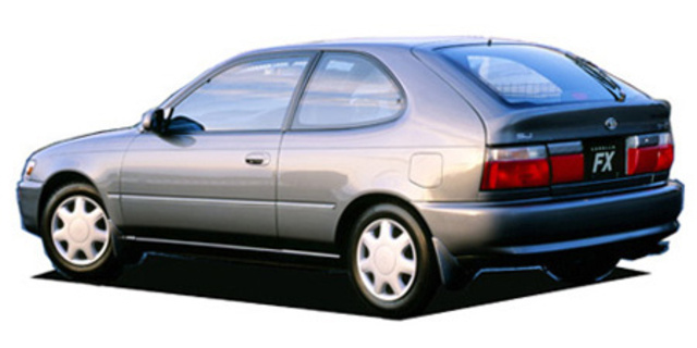 Toyota Corolla Fx Gt Specs, Dimensions and Photos | CAR FROM JAPAN